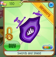Swords and Shield | Animal Jam Classic Wiki | Fandom