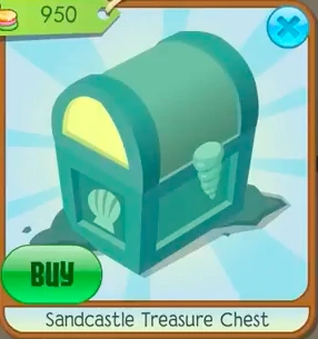 Sandcastle Treasure Chest | Animal Jam Classic Wiki | Fandom