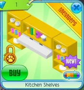 Kitchen Shelves | Animal Jam Classic Wiki | Fandom
