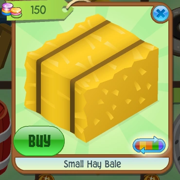 Small Hay Bale | Animal Jam Classic Wiki | Fandom