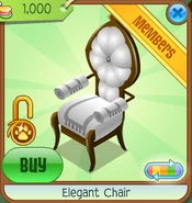 Elegant Chair | Animal Jam Classic Wiki | Fandom