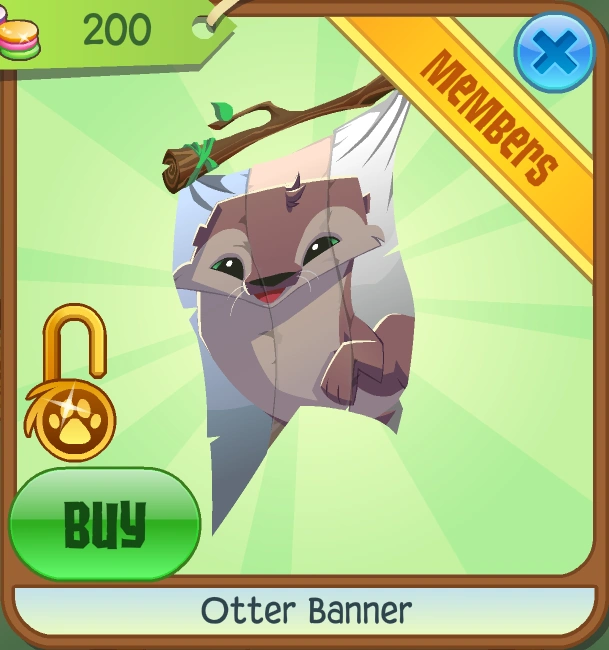 Otter Banner | Animal Jam Classic Wiki | Fandom