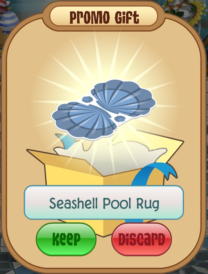 Seashell Pool Rug | Animal Jam Classic Wiki | Fandom