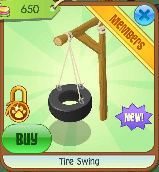 Horse Tire Swing Template