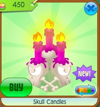 Skull Candles | Animal Jam Classic Wiki | Fandom