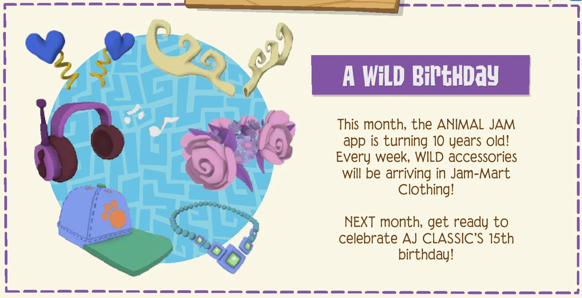 A Wild Birthday | Animal Jam Classic Wiki | Fandom