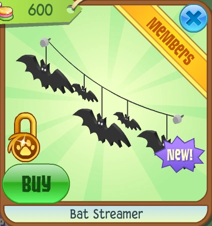 Bat Streamer | Animal Jam Classic Wiki | Fandom