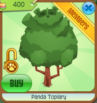 Panda Topiary | Animal Jam Classic Wiki | Fandom