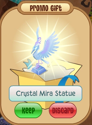 Crystal Mira Statue | Animal Jam Classic Wiki | Fandom