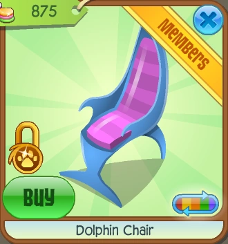 Dolphin Chair | Animal Jam Classic Wiki | Fandom