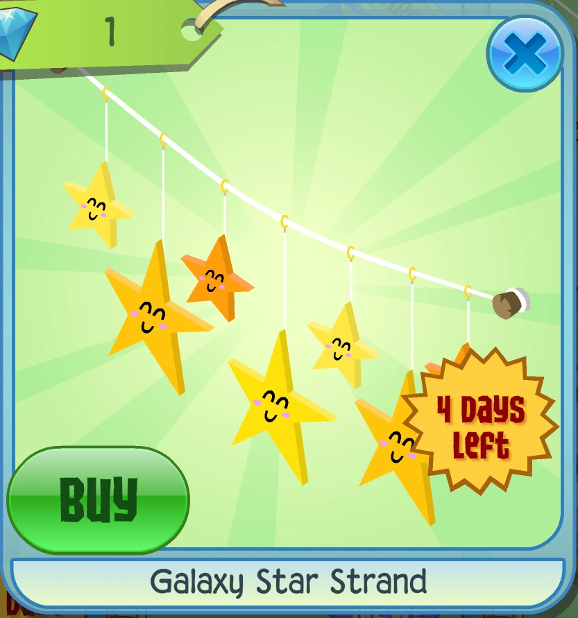 Galaxy Star Strand | Animal Jam Classic Wiki | Fandom