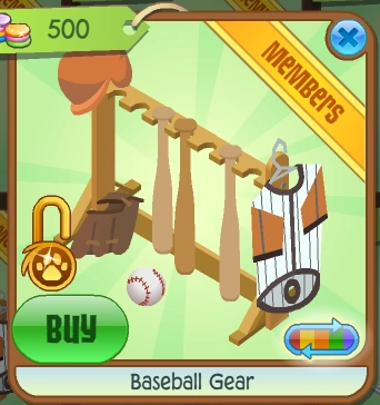 Baseball Gear | Animal Jam Classic Wiki | Fandom
