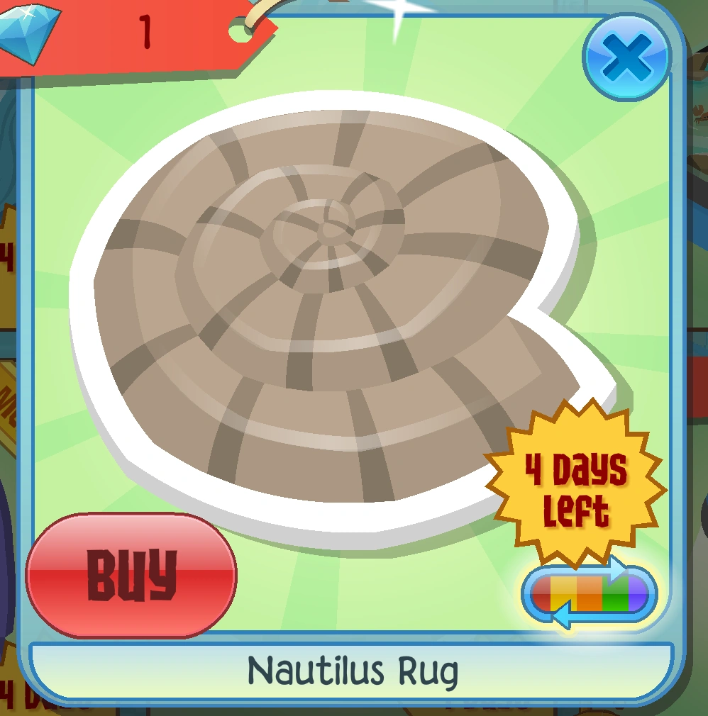 Nautilus Rug | Animal Jam Classic Wiki | Fandom