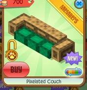 Pixelated Couch | Animal Jam Classic Wiki | Fandom