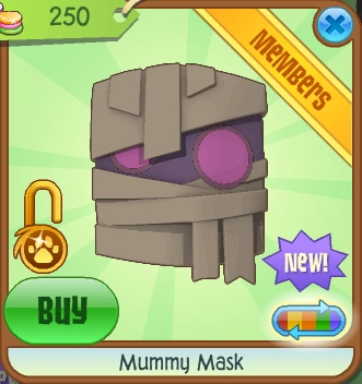 Mummy Mask | Animal Jam Classic Wiki | Fandom