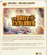 The Daily Explorer | Animal Jam Classic Wiki | Fandom