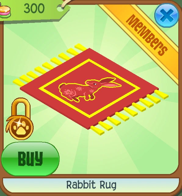 Rabbit Rug | Animal Jam Classic Wiki | Fandom