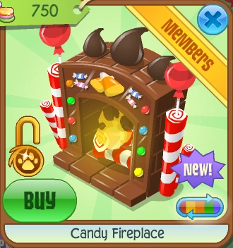 Candy Fireplace | Animal Jam Classic Wiki | Fandom