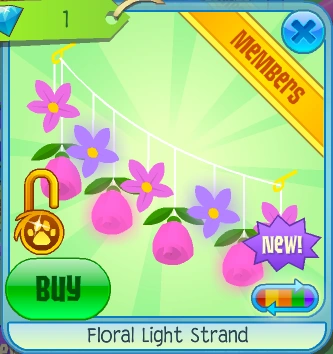 Floral Light Strand | Animal Jam Classic Wiki | Fandom