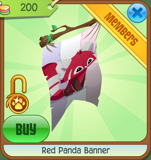 Red Panda Banner | Animal Jam Classic Wiki | Fandom