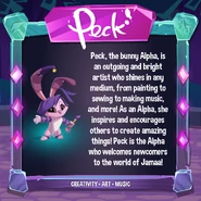 Peck | Animal Jam Classic Wiki | Fandom
