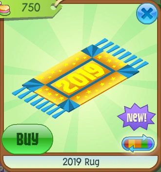 2019 Rug | Animal Jam Classic Wiki | Fandom