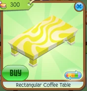 Rectangular Coffee Table | Animal Jam Classic Wiki | Fandom