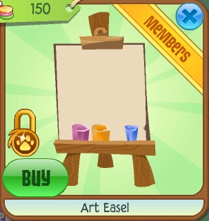 Art Easel | Animal Jam Classic Wiki | Fandom