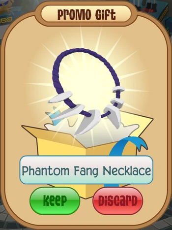 Phantom Fang Necklace | Animal Jam Classic Wiki | Fandom