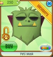 Yeti Mask | Animal Jam Classic Wiki | Fandom