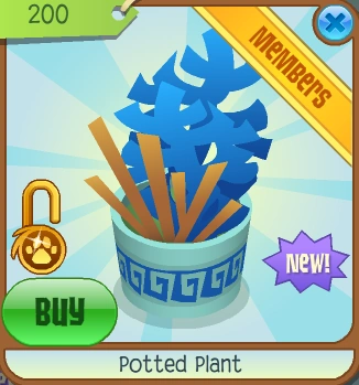 Potted Plant | Animal Jam Classic Wiki | Fandom