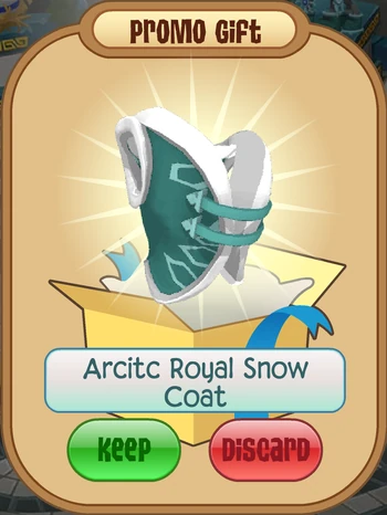 Arctic Royal Snow Coat | Animal Jam Classic Wiki | Fandom