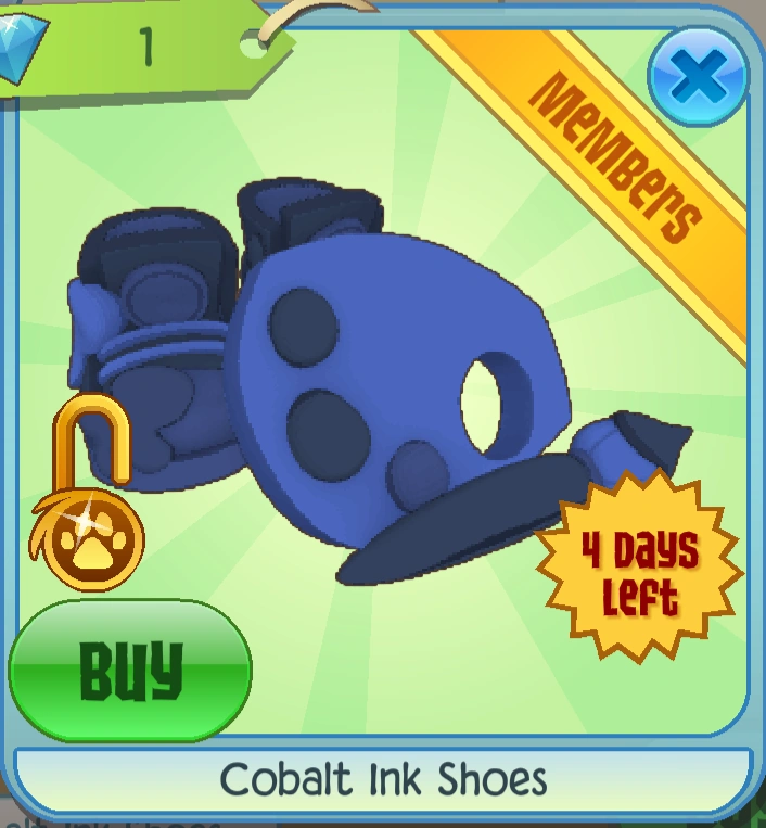 Cobalt Ink Shoes | Animal Jam Classic Wiki | Fandom