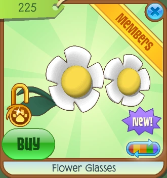 Flower Glasses | Animal Jam Classic Wiki | Fandom