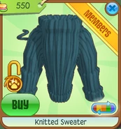 Knitted Sweater | Animal Jam Classic Wiki | Fandom