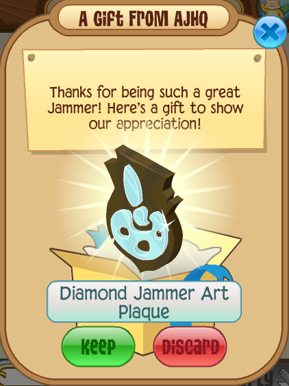 Diamond Jammer Art Plaque | Animal Jam Classic Wiki | Fandom
