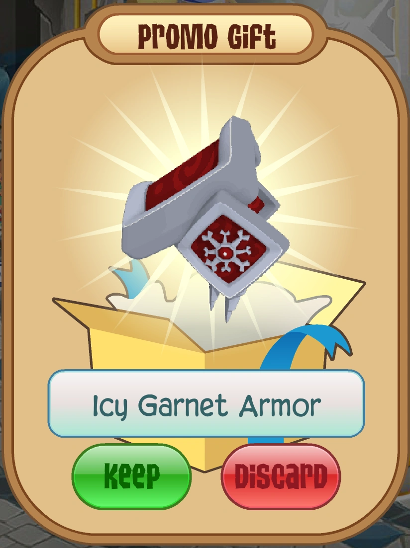 Icy Garnet Armor | Animal Jam Classic Wiki | Fandom