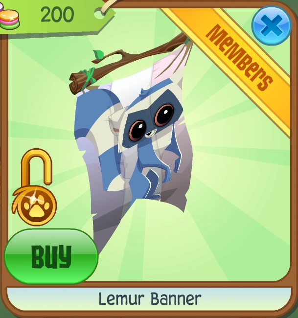 Lemur Banner | Animal Jam Classic Wiki | Fandom