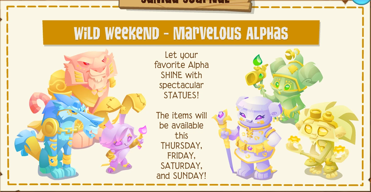 Marvelous Alphas | Animal Jam Classic Wiki | Fandom