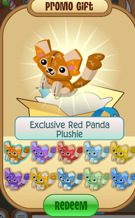 Exclusive Red Panda Plushie | Animal Jam Classic Wiki | Fandom
