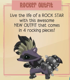 Rocker Outfit | Animal Jam Classic Wiki | Fandom