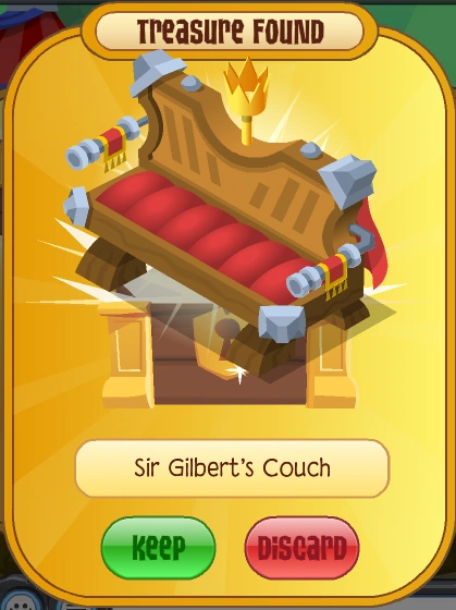Sir Gilbert's Couch | Animal Jam Classic Wiki | Fandom