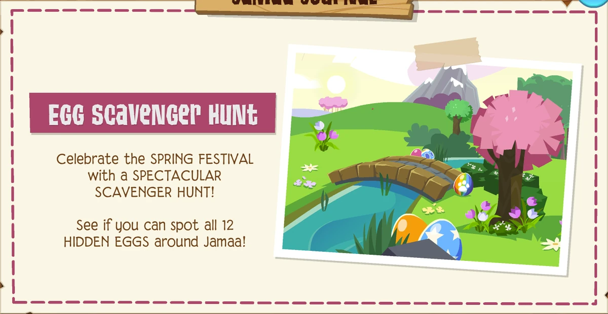 Egg Scavenger Hunt | Animal Jam Classic Wiki | Fandom
