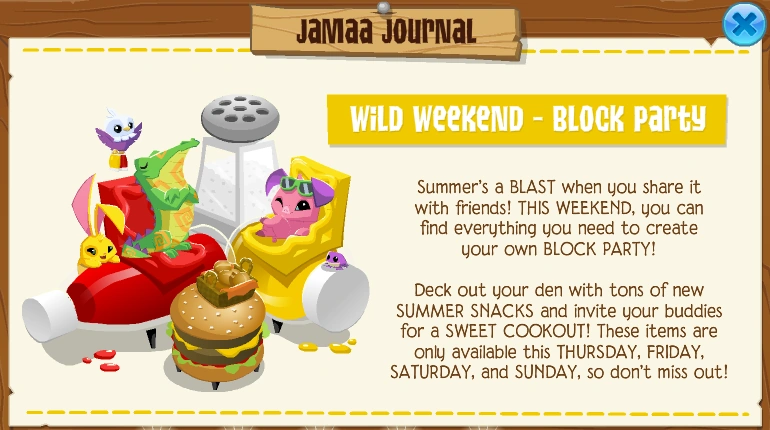Block Party | Animal Jam Classic Wiki | Fandom