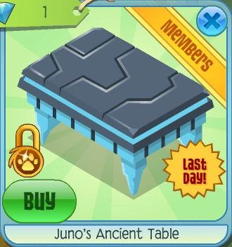 Juno's Ancient Table | Animal Jam Classic Wiki | Fandom