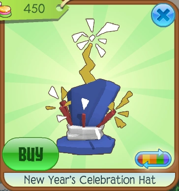 New Year's Celebration Hat | Animal Jam Classic Wiki | Fandom
