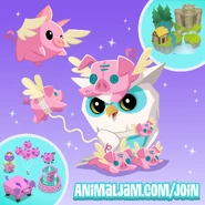 Pet Flying Pig | Animal Jam Classic Wiki | Fandom