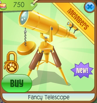 Fancy Telescope | Animal Jam Classic Wiki | Fandom