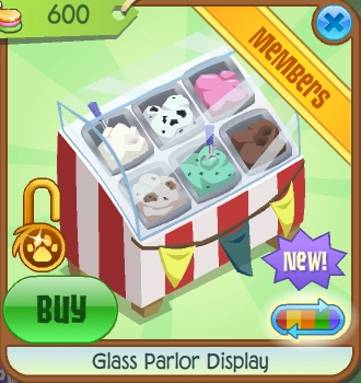Glass Parlor Display | Animal Jam Classic Wiki | Fandom