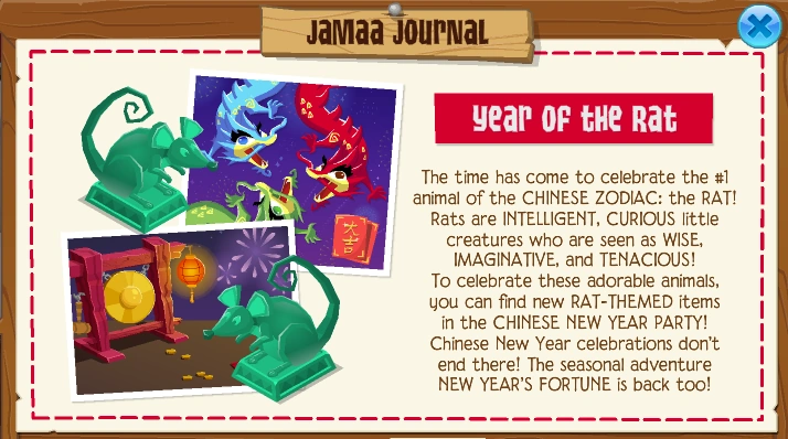 Year of the Rat Party | Animal Jam Classic Wiki | Fandom